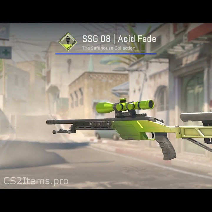 SSG 08 | Acid Fade (Factory New) | CS2 Skin - YouTube