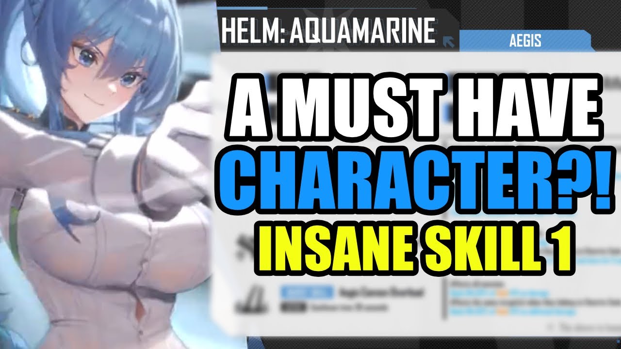 Nikke: Helm Aquamarine Does Not Disappoint! / First Impressions & Look ...