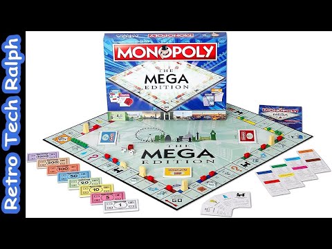 Mega Monopoly Unboxing - YouTube
