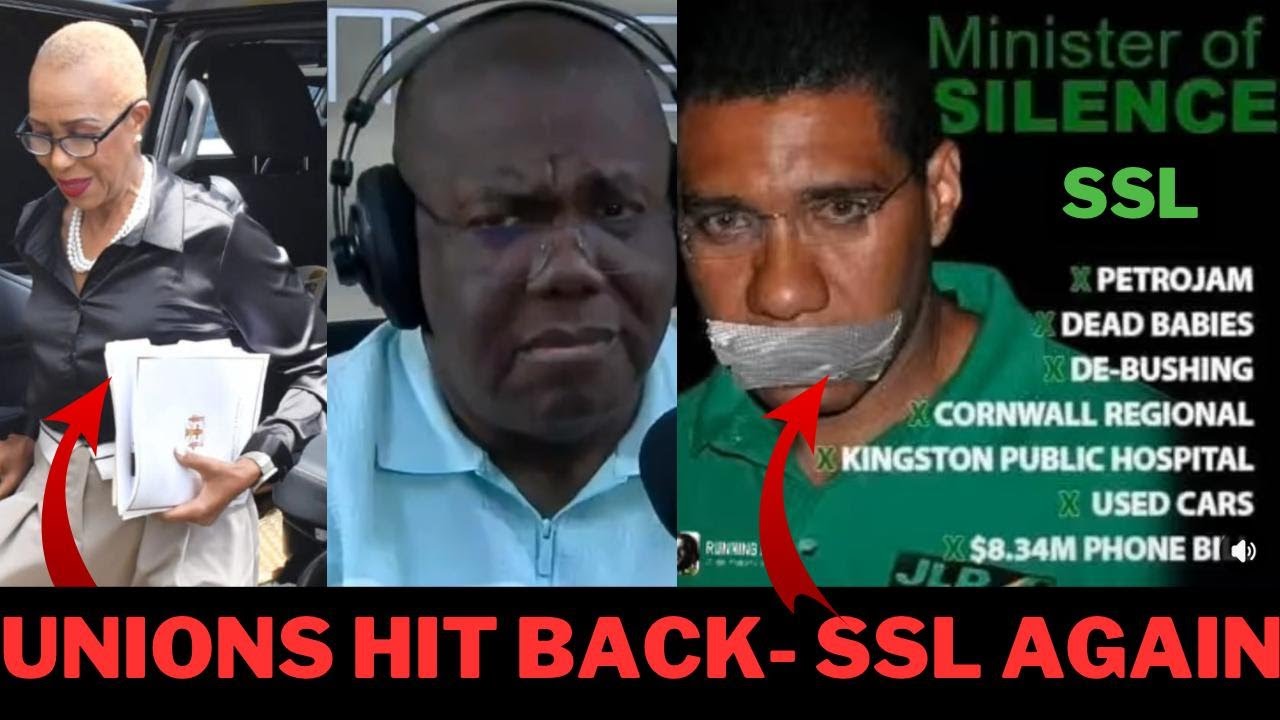 JLP MPs visit to SSL 🏦 .JLP SSL CONNECTION-- Jamaica Workers Union Hit ...