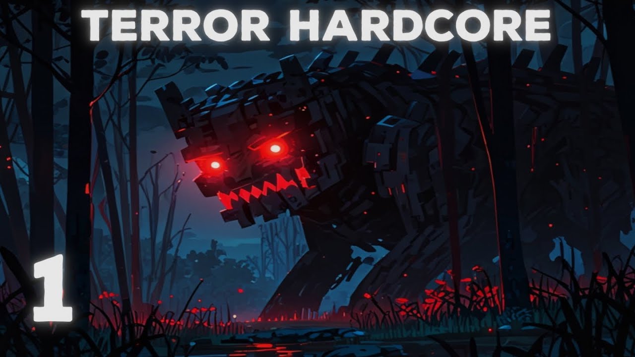 Almost Died On This Horror Modpack: Terror Hardcore Minecraft - YouTube