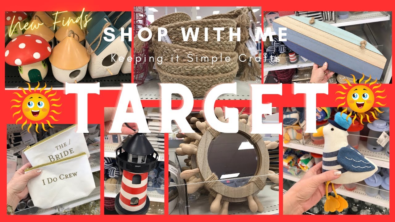 TARGET * NEW FINDS * BULLSEYE DOLLAR SPOT SHOP WITH ME🎯SUMMER HOME ...