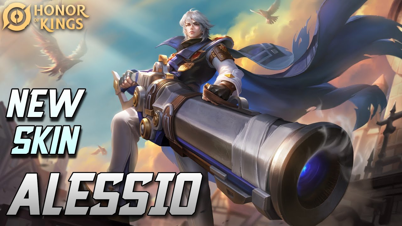 Alessio's Upcoming New Skin | Honor of Kings - YouTube