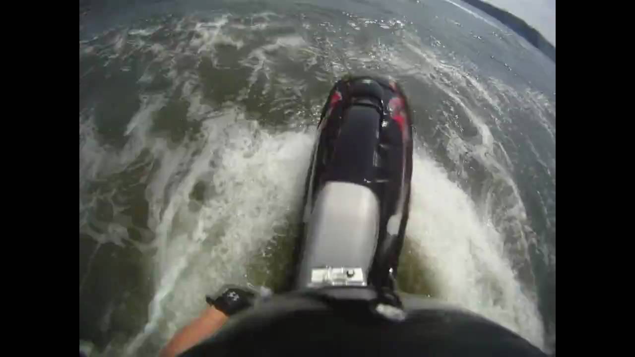 1st jetski boat backflip - YouTube