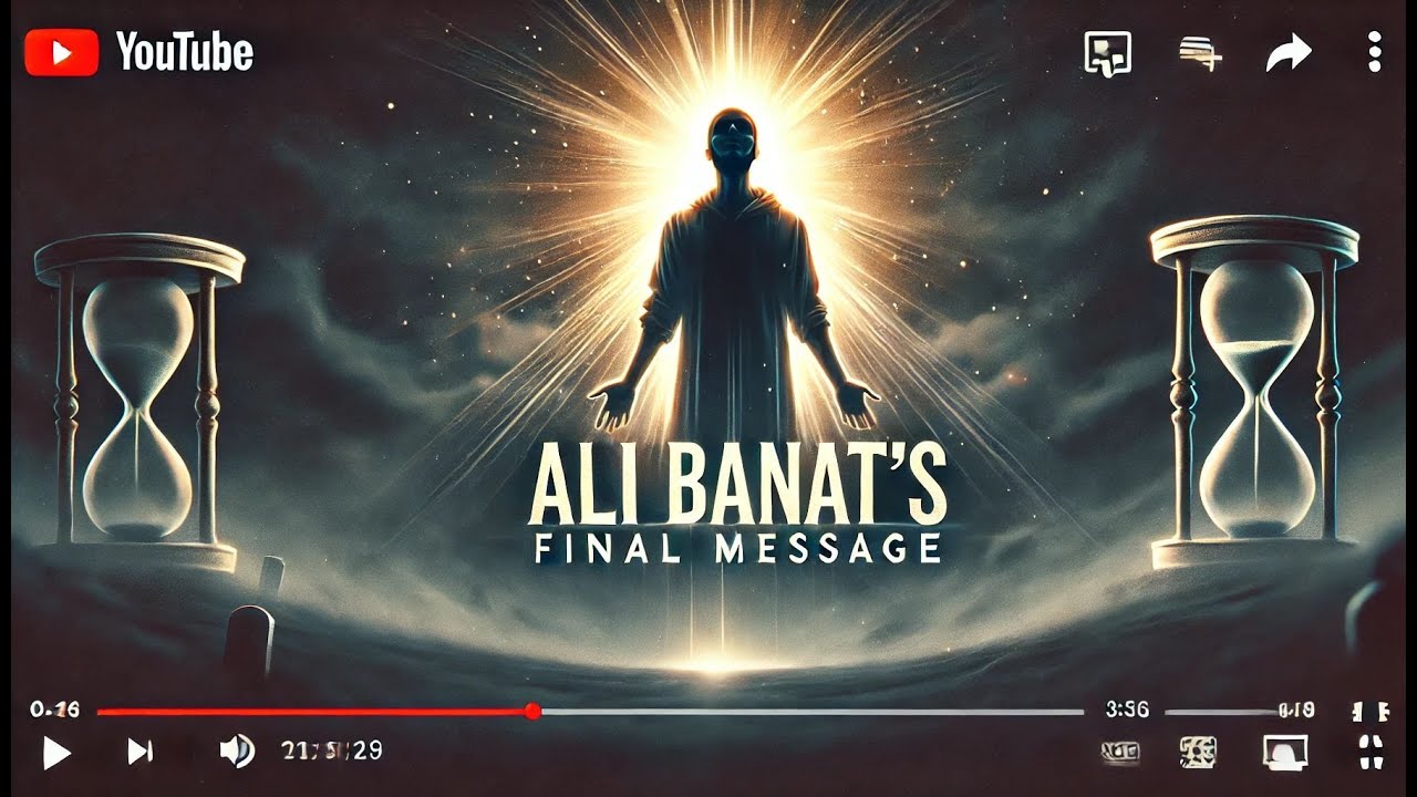 Ali Banat's Final Message To The World - YouTube