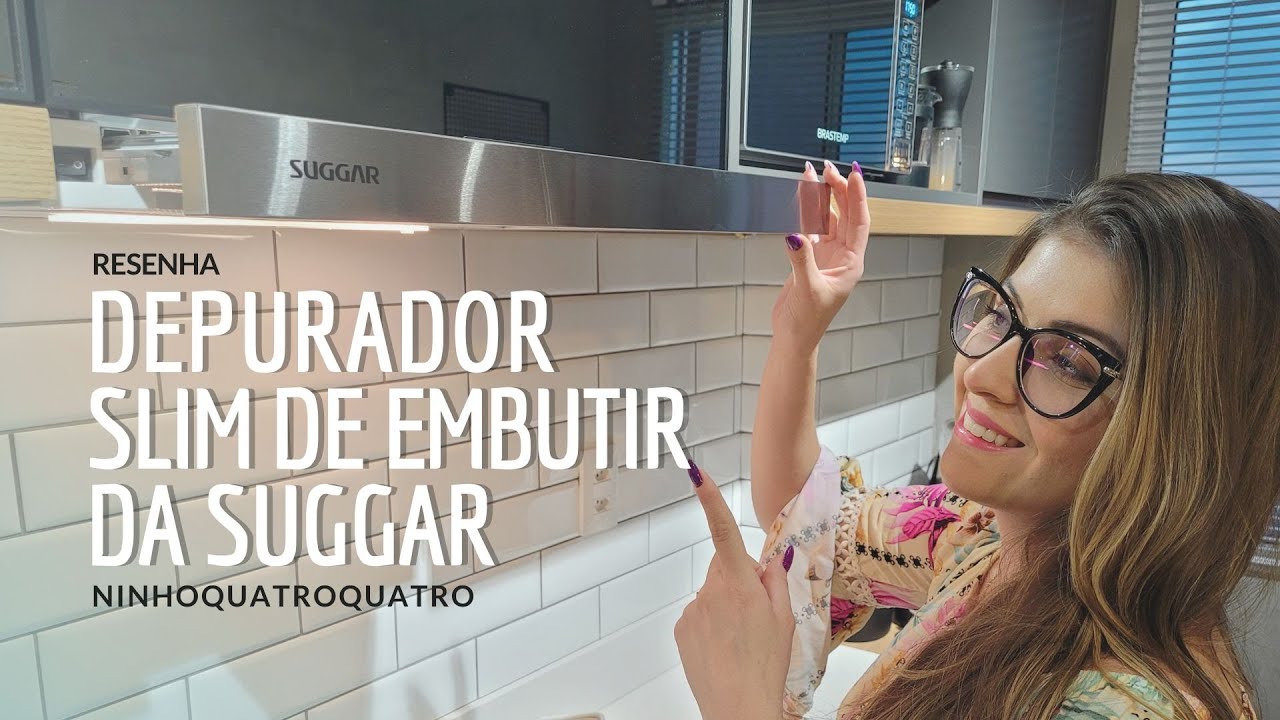 RESENHA - DEPURADOR SLIM DE EMBUTIR DA SUGGAR DE61LX - YouTube