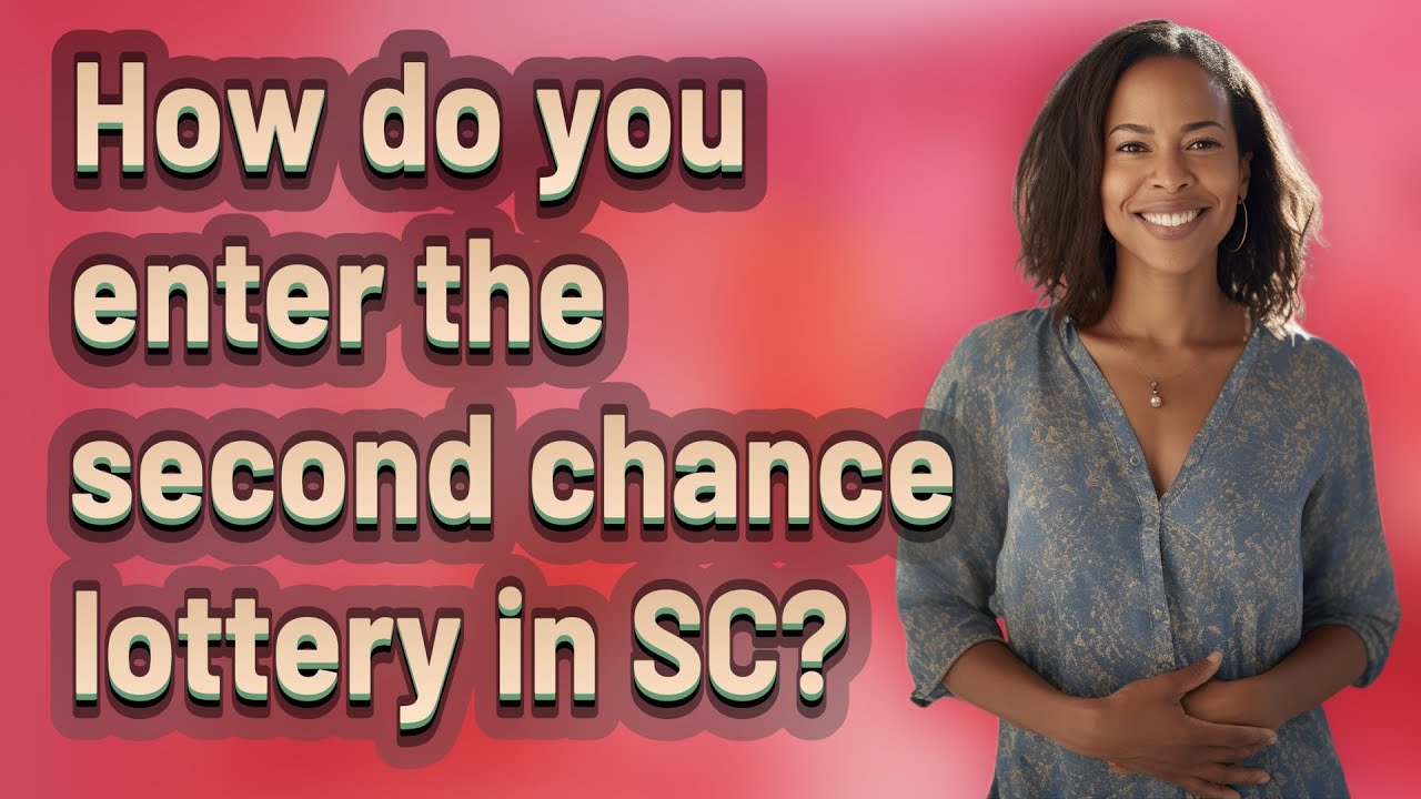 How do you enter the second chance lottery in SC? - YouTube