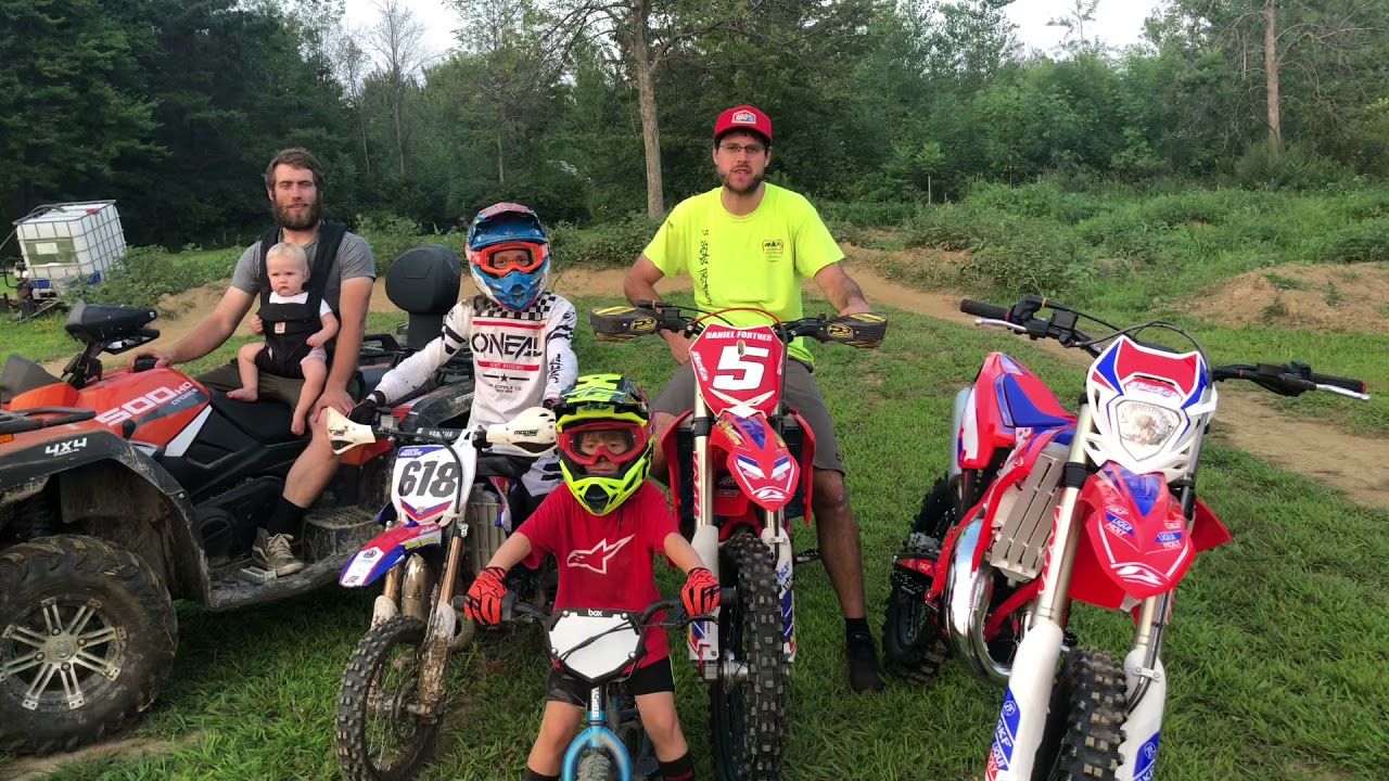 3 seas recreation Beta demo ride and pitbike race. - YouTube