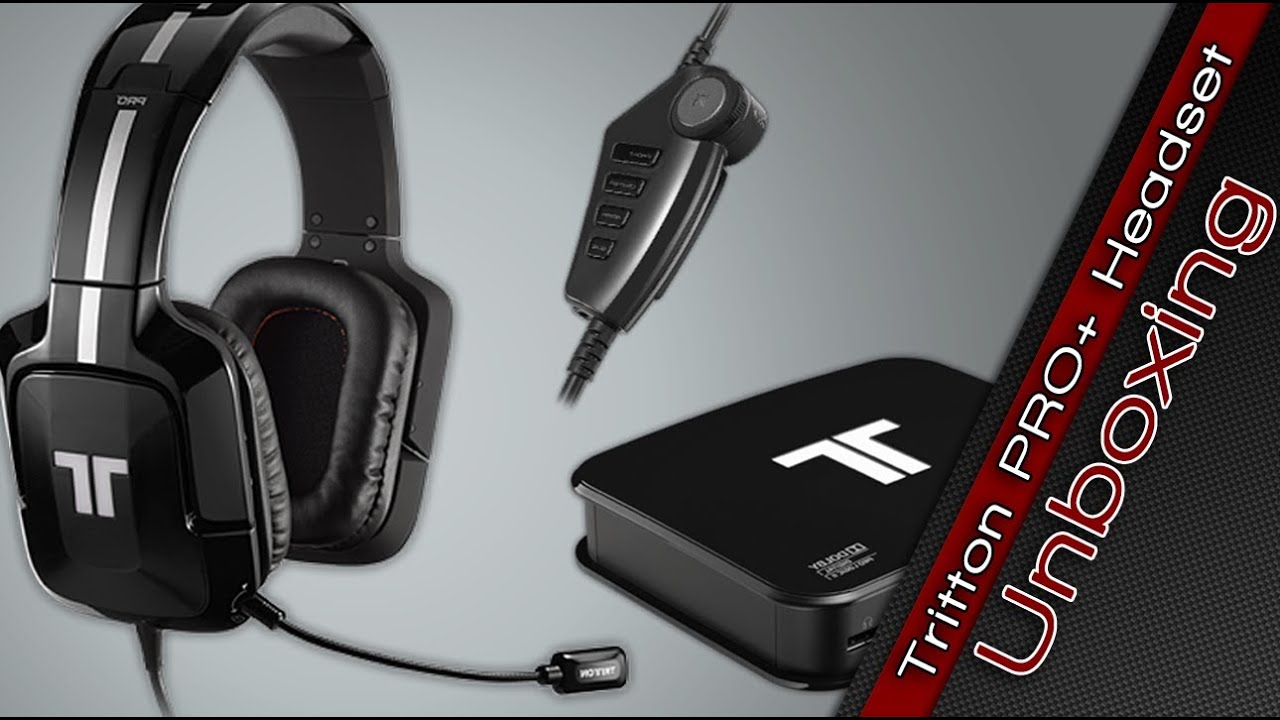 Unboxing: Tritton PRO+ 5.1 Surround Headset - YouTube