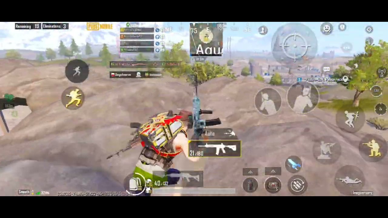 Pub G Mobile Game And 1v2 very hard situation - YouTube