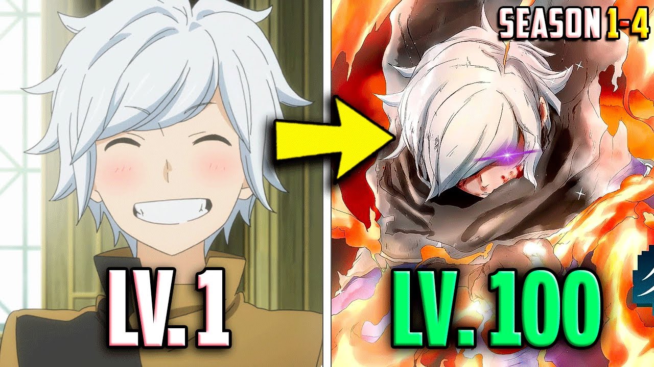 🌹 Lv. 1 Simp Boy becomes MAX LEVEL to Date a 👑Lv. 90 Girl 💛 Danmachi ...