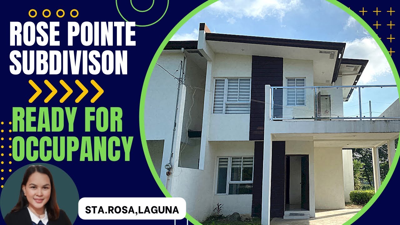 Ready For Occupancy |Rose Pointe Subdivison | Single Attached - YouTube