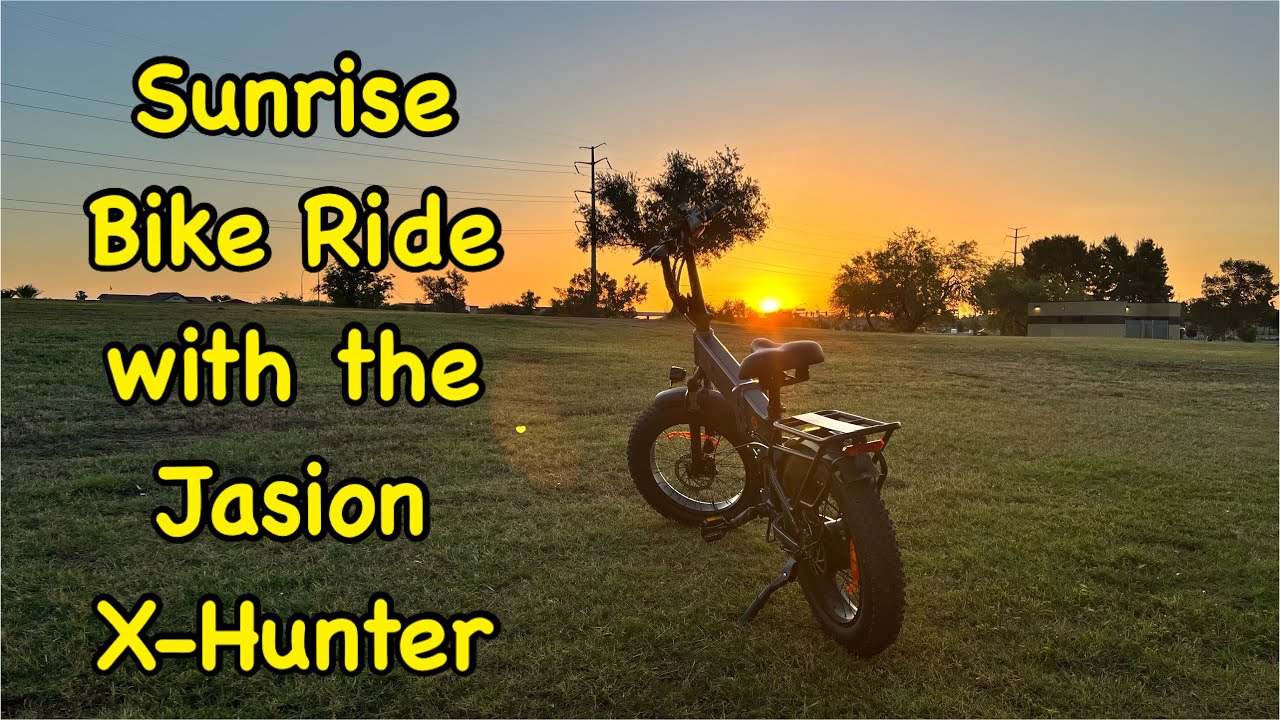 @JasionBike Sunrise Bike Ride on the Jasion X-Hunter #jasionbike # ...
