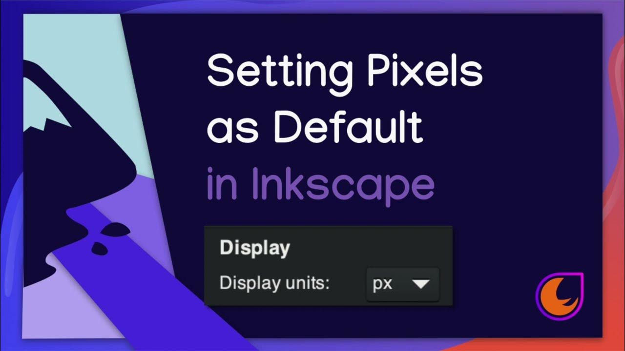 Setting Pixels as Default in Inkscape - YouTube