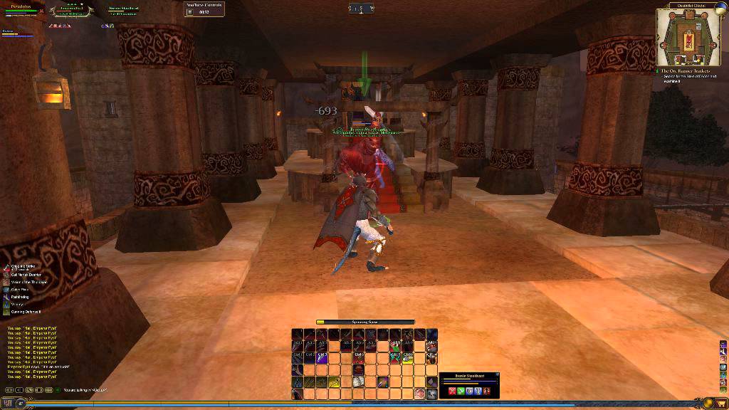 Everquest 2 - Fighting Emperor Fyst (42^^^ Orc) - gives AA xp - YouTube