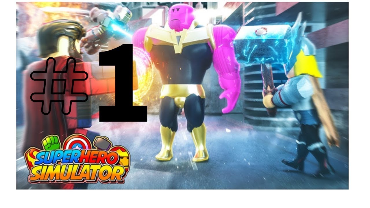 Roblox #1 Superhero Simulator !!!! - YouTube