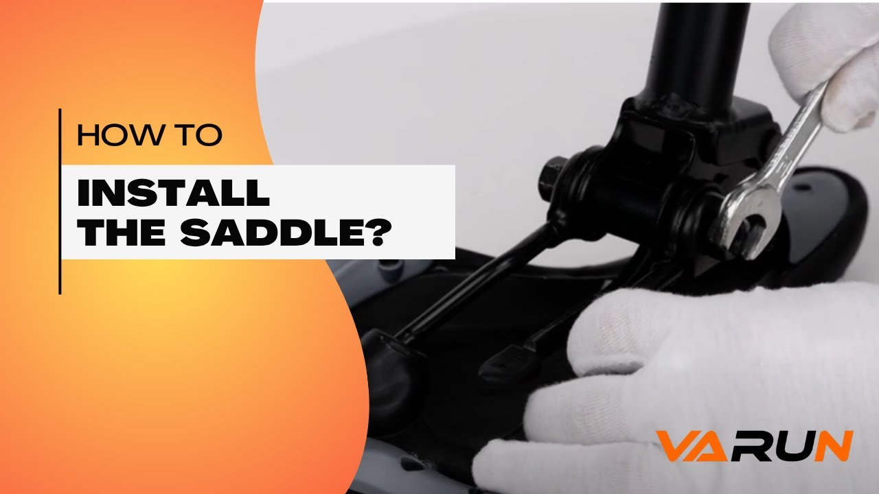 How To Install The Varun E-bike Seat? - YouTube