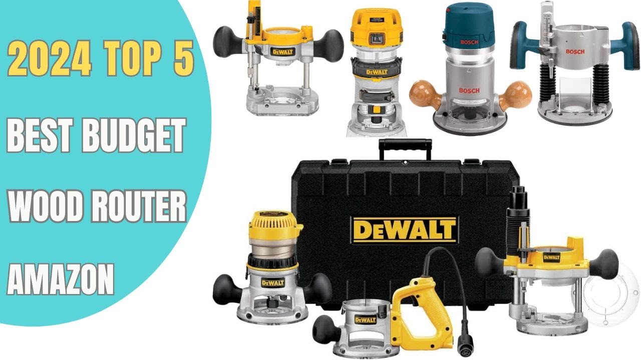 Top 5: Best Wood Routers For Woodworking Project on amazon 2024 - YouTube