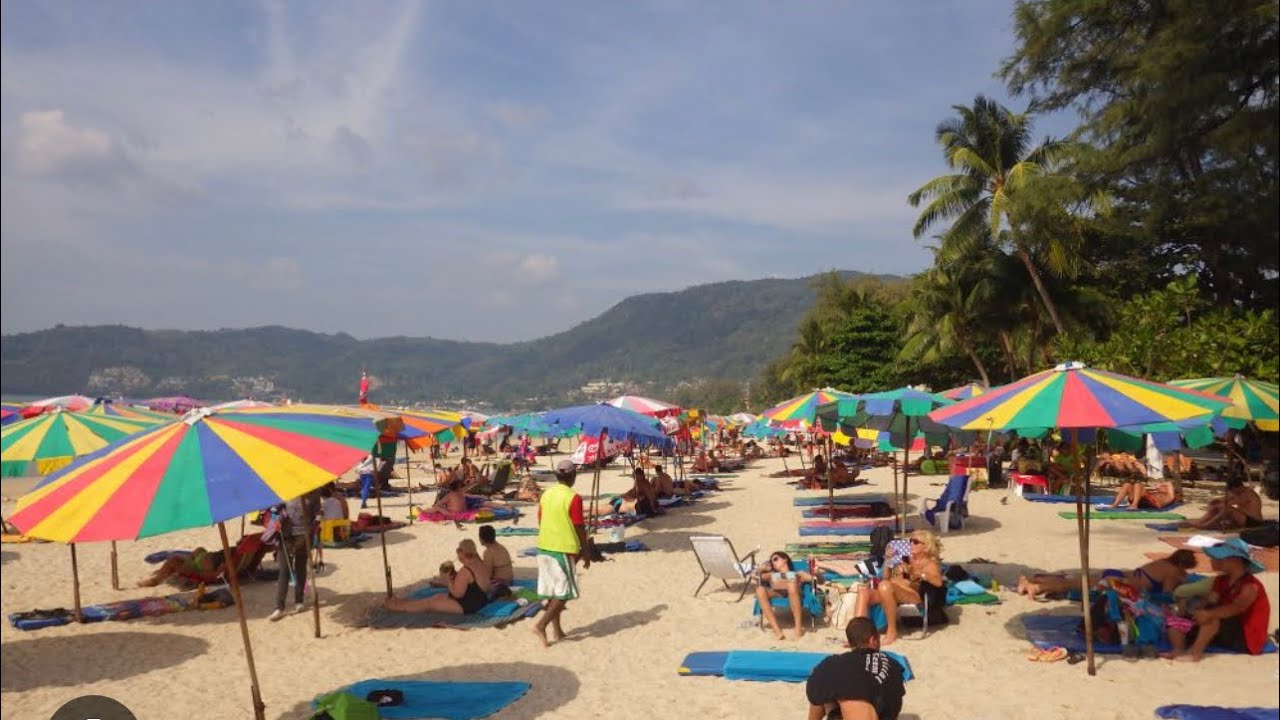 5th day of Thailand Trip | Phuket walking Tour | Patong Beach area ...