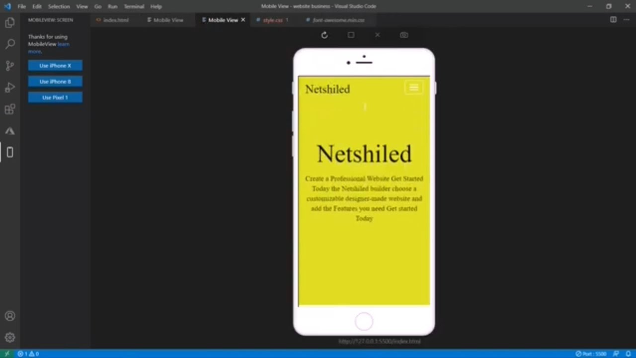 How To make wesbite header Using HTML CSS step by step | website header ...