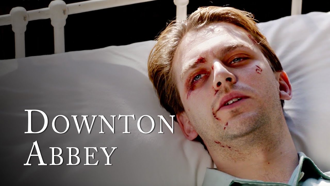 Matthew Returns From The Front Lines | Downton Abbey - YouTube