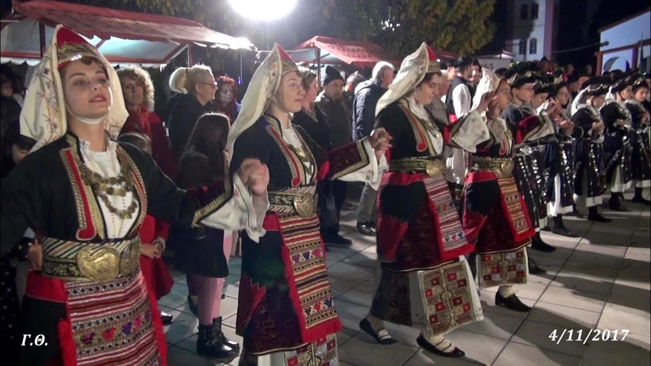Παραδοσιακοί Χοροί Μακεδονίας στη Νέα Μεσημβρία "2017" - YouTube