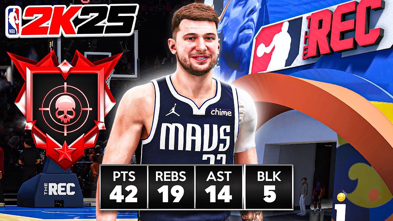 LUKA DONCIC BUILD + LEGEND DIMER is UNGUARDABLE in the RANDOM REC (NBA ...