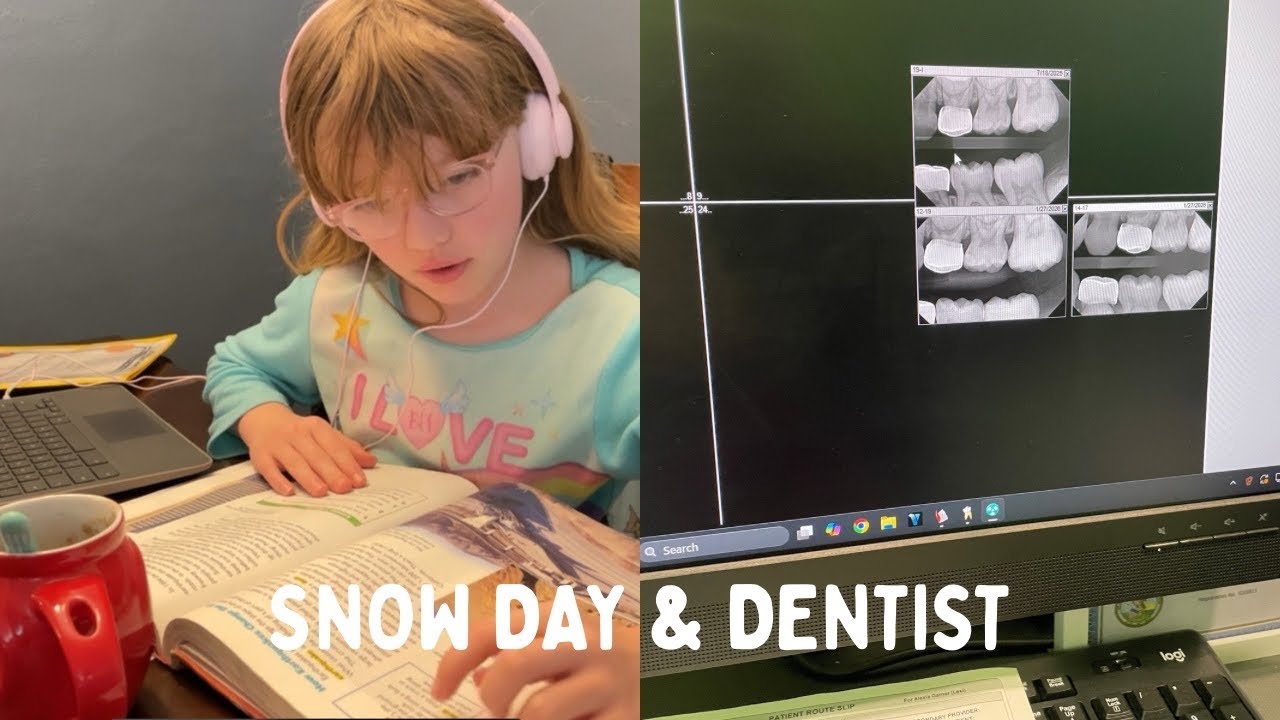 Snow Day! No School and a Trip to the Dentist! - YouTube