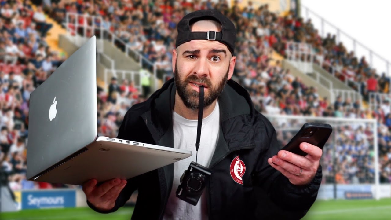 I JOINED THE MEDIA TEAM AT A FOOTBALL CLUB - YouTube