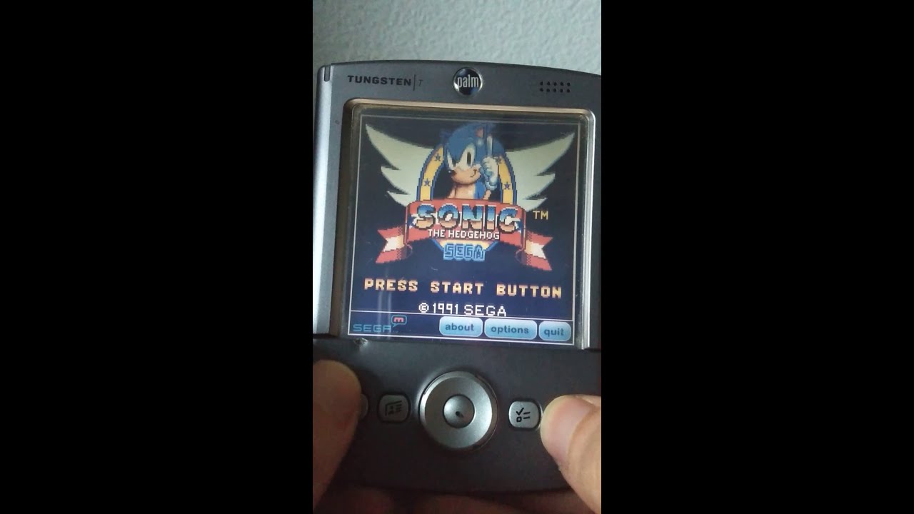 Sega Classics for Palm OS 5 - YouTube
