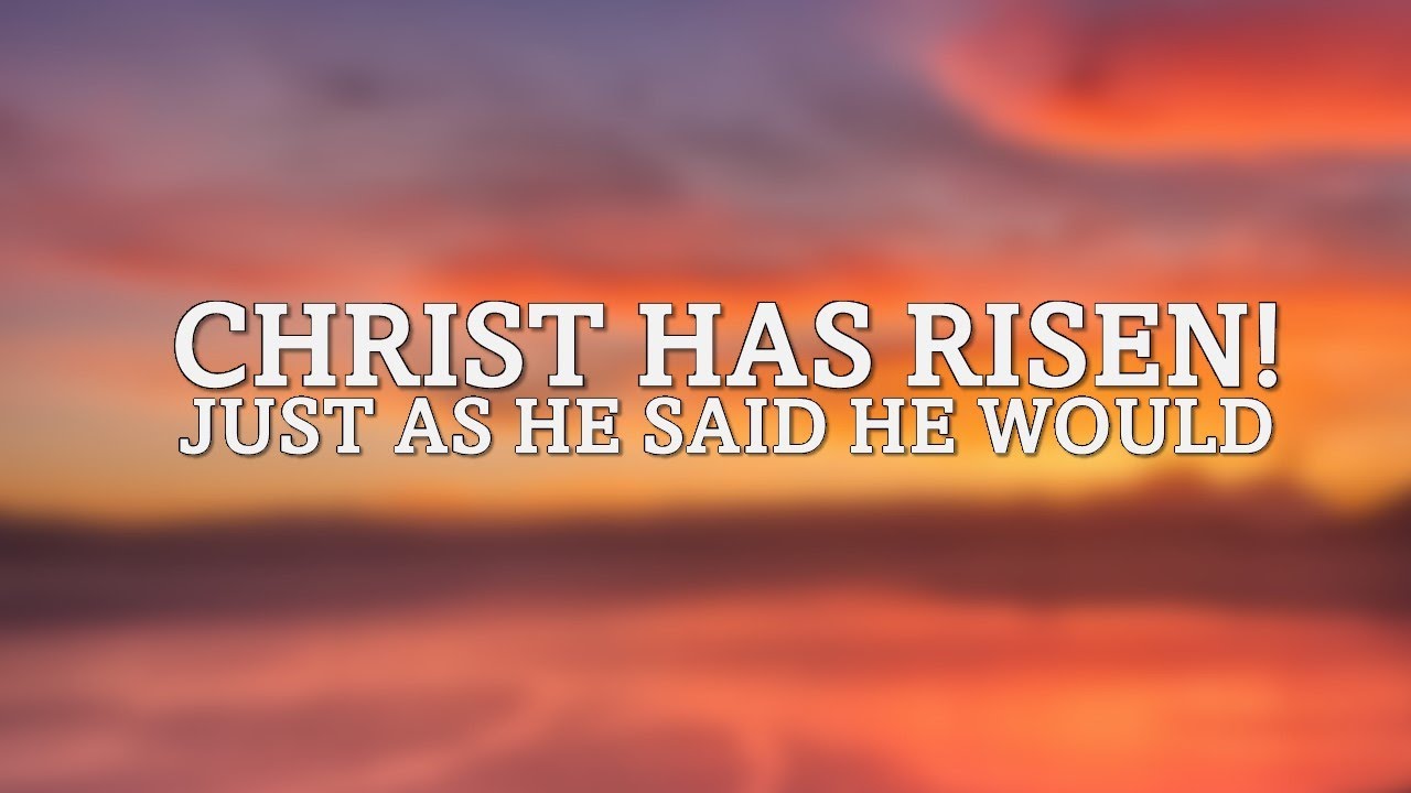 4/9/2023: Christ Has Risen! - YouTube