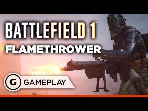 Flamethrower Gameplay - Battlefield 1 Beta - YouTube