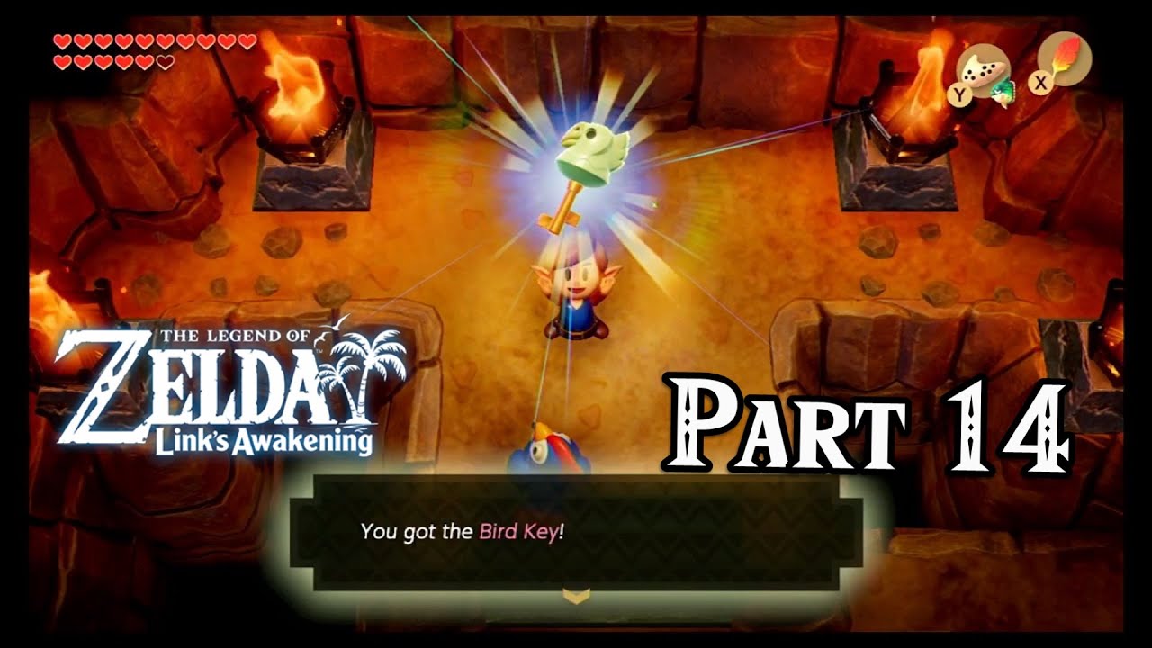 The Legend of Zelda: Link Awakening | Bird Key | Part 14 - YouTube