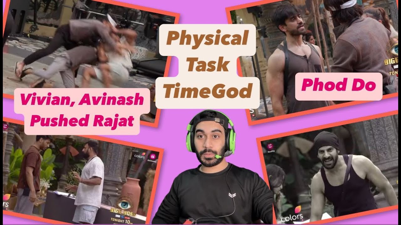 BiggBoss 18 Physical Task Promo: Vivian & Avinash Ne Rajat Ko Patak Diya 😳 - YouTube