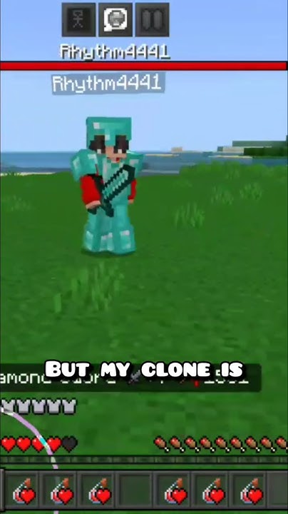 Evil clone mod for mcpe and bedrock #minecraft #mcpe - YouTube