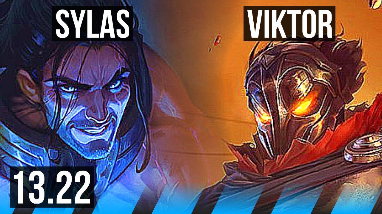 SYLAS vs VIKTOR (MID) | 9/2/12, 900+ games, Godlike | EUW Master | 13. ...