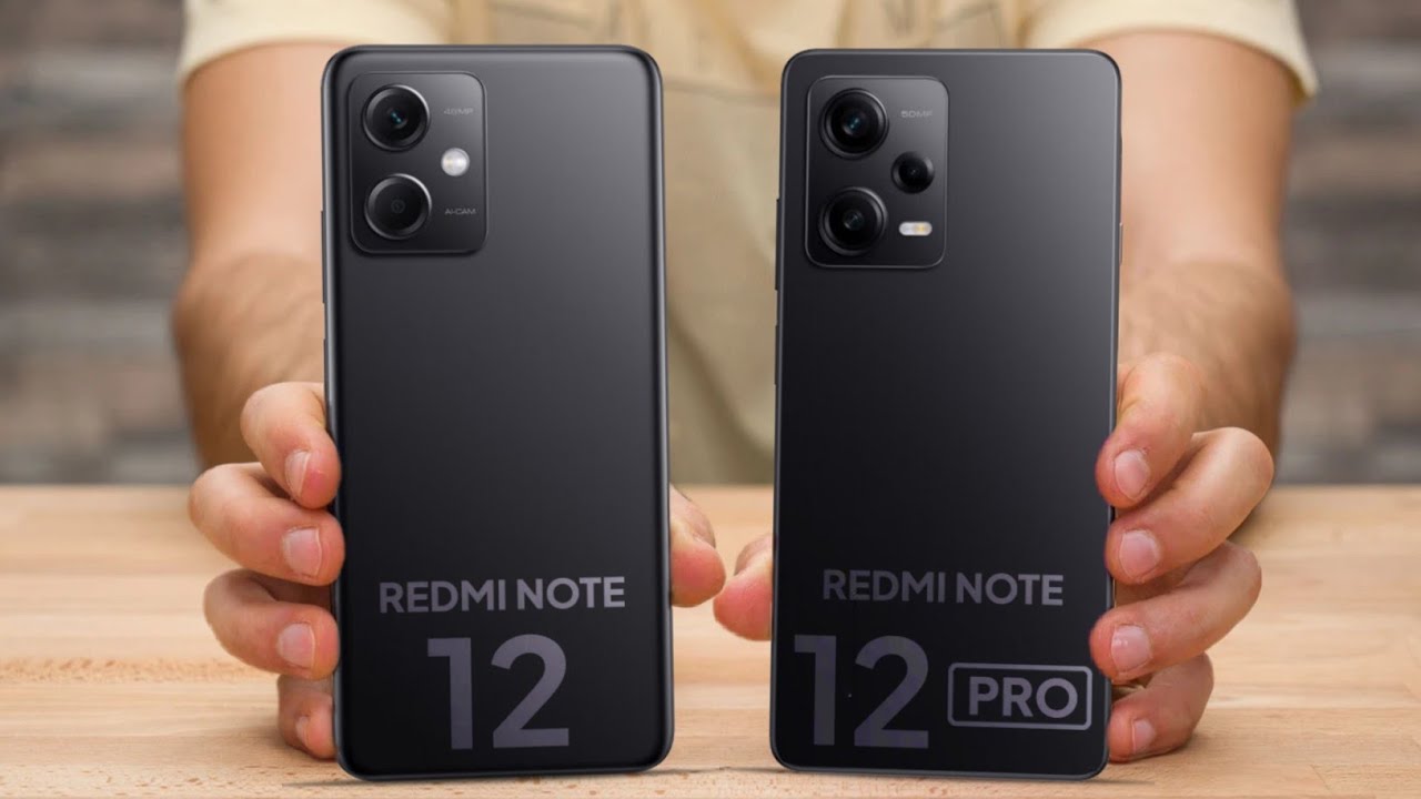 Redmi Note 12 vs Redmi Note 12 Pro - Which One Is Best - YouTube