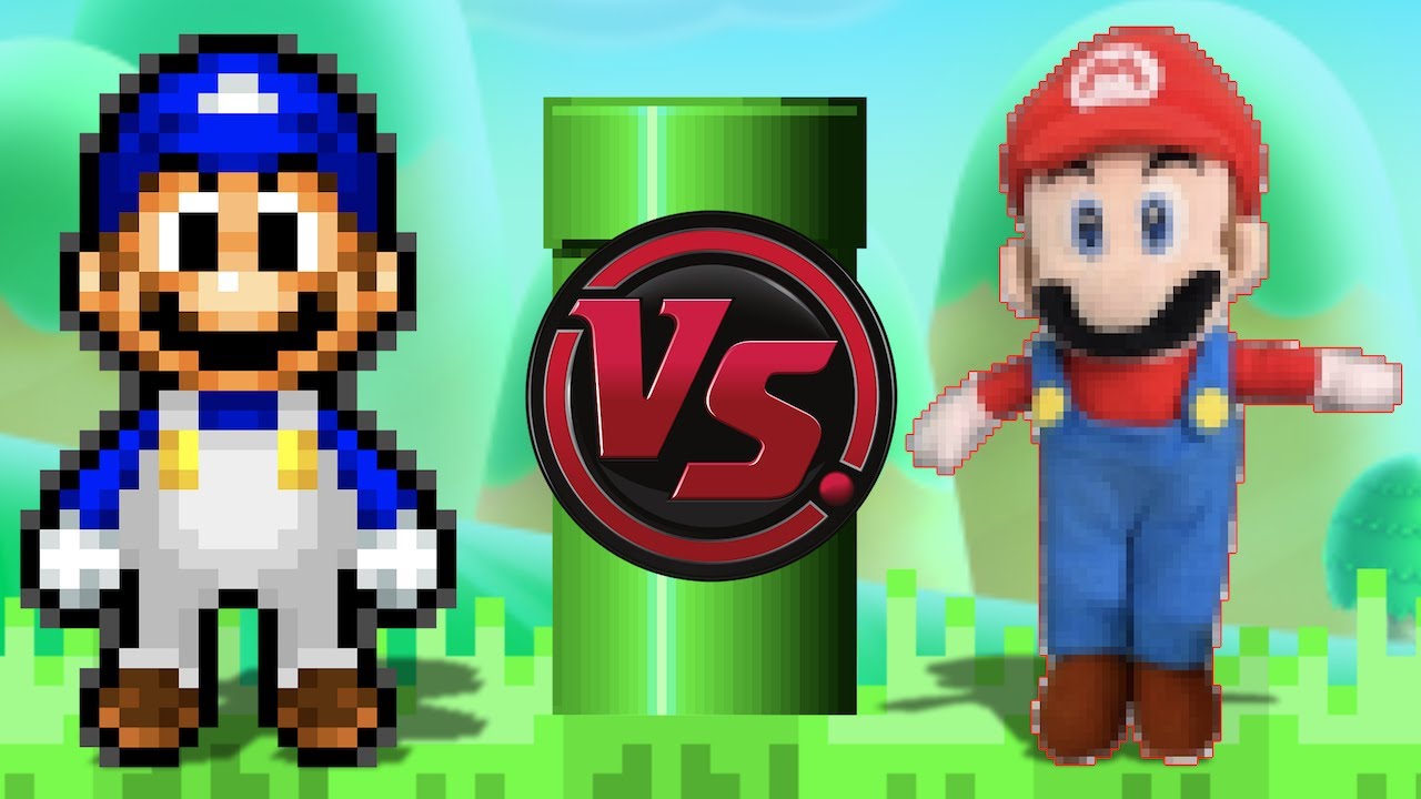 SMG4 vs SML MARIO! (SMG4 vs SuperMarioLogan) Mario Animation - YouTube