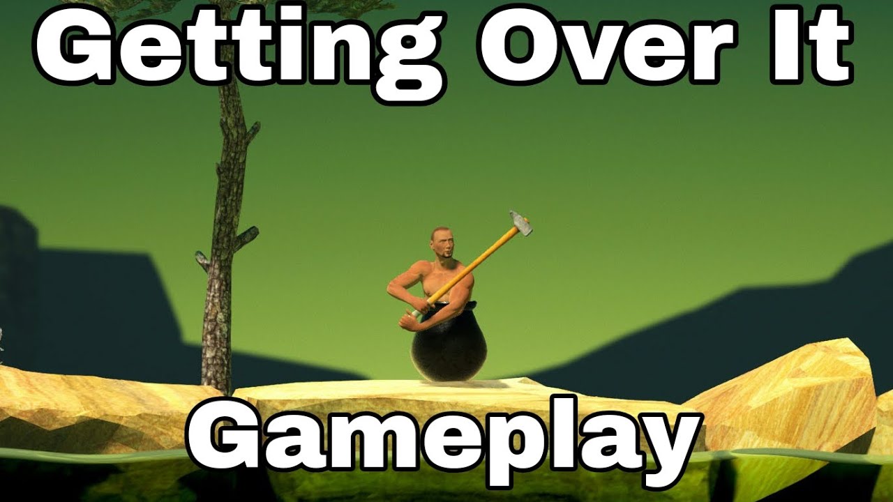 Getting Over It Gameplay #1 - YouTube