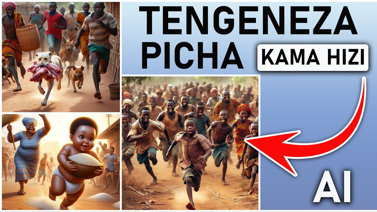 Jinsi ya kutengeneza picha NZURI kama hizi (AI) Bila ujuzi wowote Kwa ...