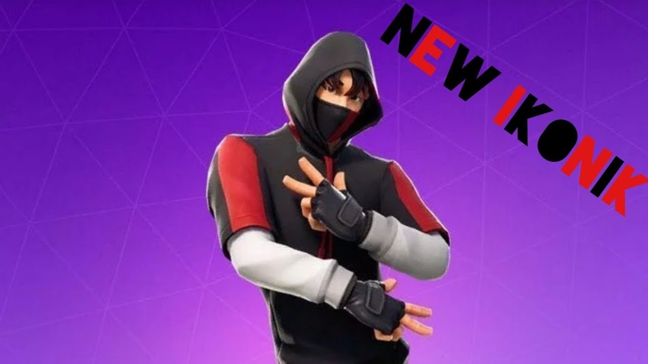 Fortnite Battle Royale with new ikonik - YouTube