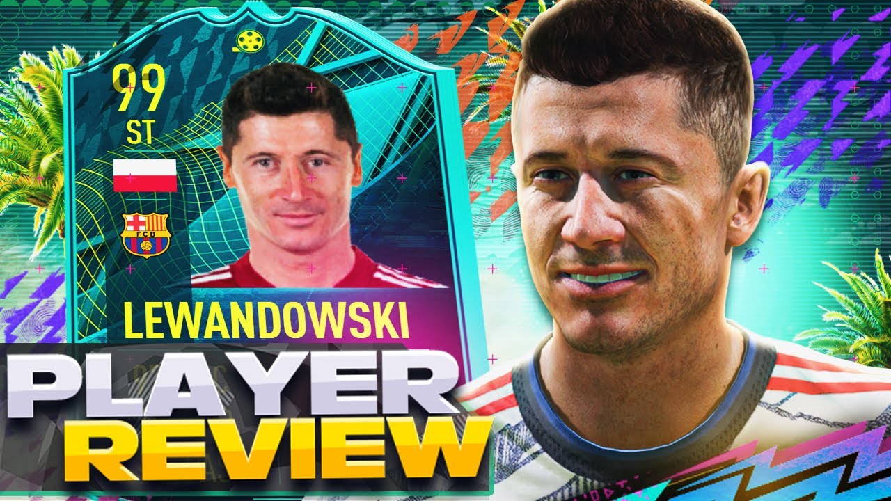 FIFA 22 | ROBERT LEWANDOWSKI 99 - PLAYER MOMENTS PLAYER REVIEW I FIFA ...