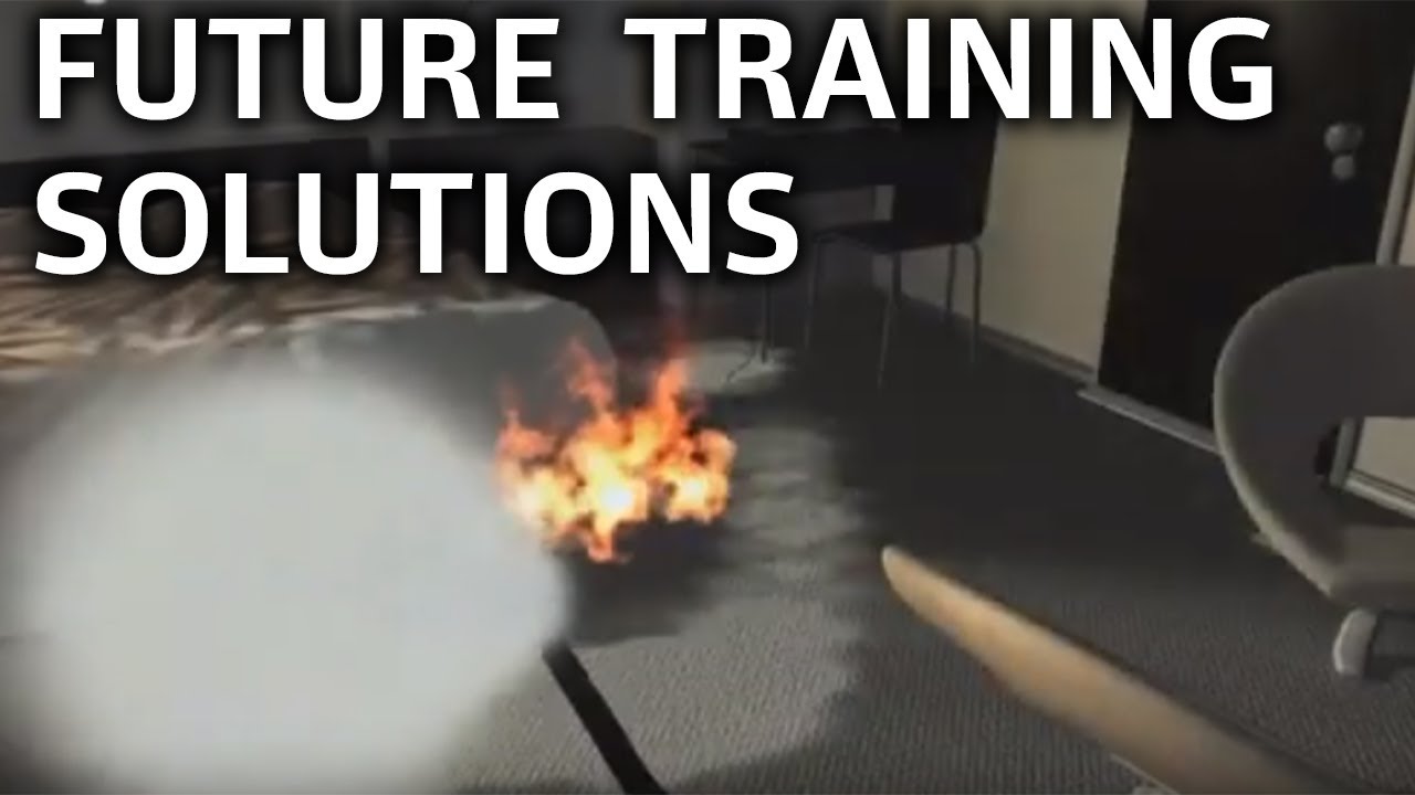Firefighting training in virtual reality - YouTube