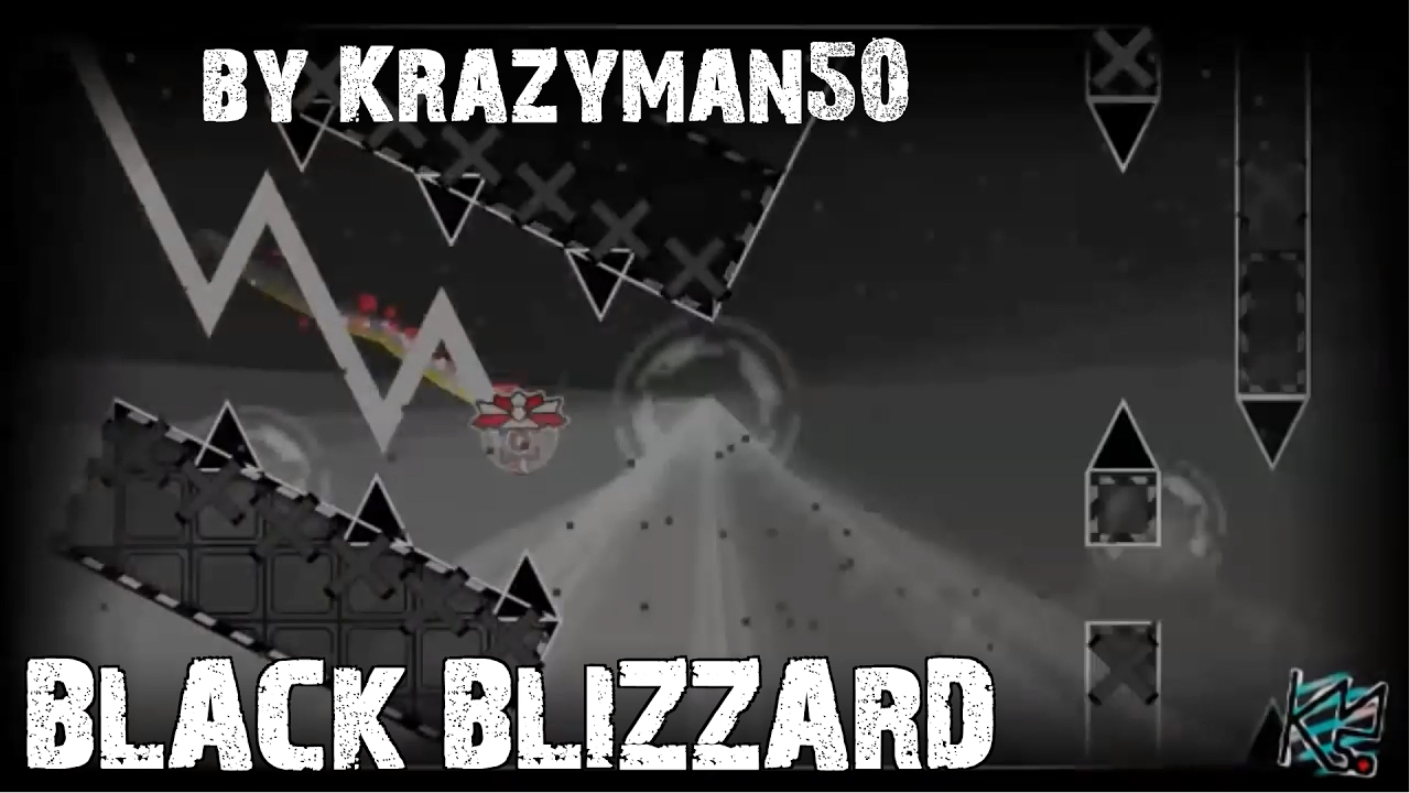 Black Blizzard by Krazyman50 | Geometry Dash Montage - YouTube