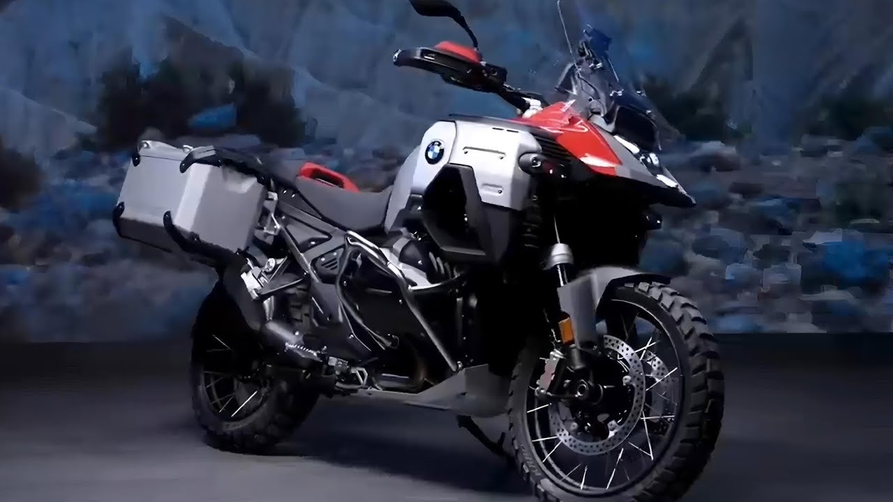 New DEBUT 2025 BMW R 1300 GS Adventure walkaround in details - YouTube