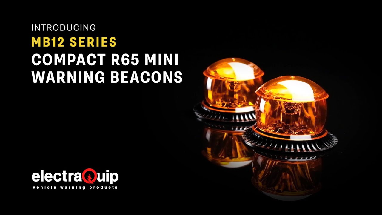 LED Autolamps - MB12 SERIES: COMPACT R65 MINI WARNING BEACONS - YouTube