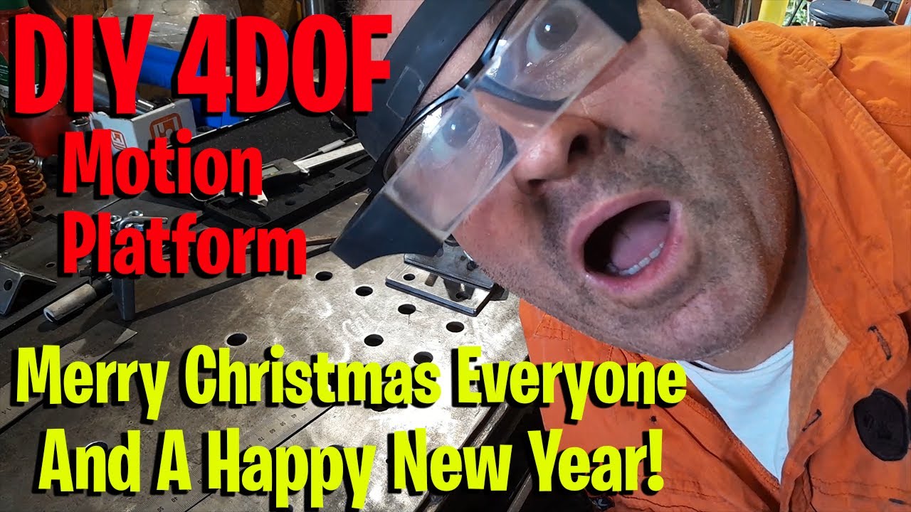 DIY 4DOF Motion Platform Dr ADHD Christmas Greetings - YouTube