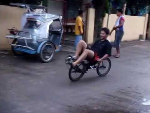 python recumbent bike - YouTube