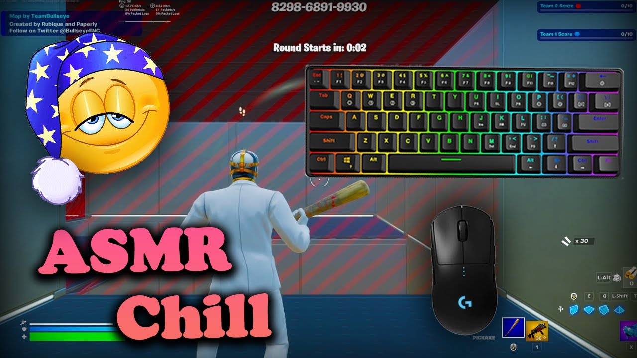 GK61 ASMR Chill🤩 Piece Control 1v1🏆Satisfying Keyboard Fortnite - YouTube