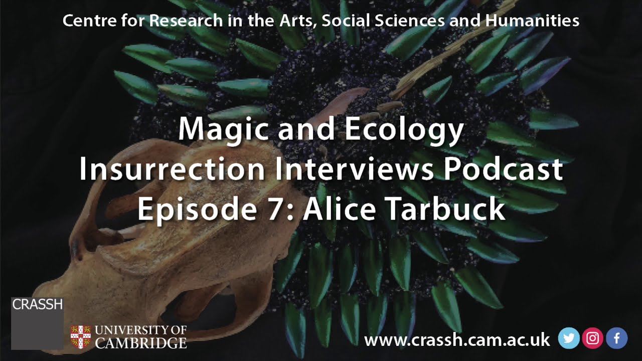 CRASSH | Magic and Ecology Podcast with Alice Tarbuck - YouTube